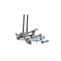 China M0.5-M3 Precision Micro Screws Aluminium Steel Custom Coating Polishing for sale