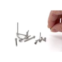 China M0.5-M3 Precision Micro Truss Head Screws 410 Stainless Steel Black Oxide for Medical Devices Custom for sale