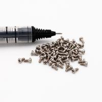 China Custom Metric M0.6-M2 Steel Phillips Pan Head Screw Nickel Plated ISO for sale