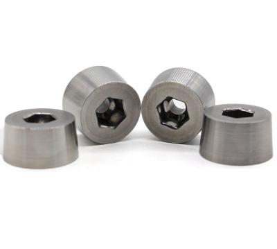 China Hex Tungsten Carbide Nut Forming Die with 0.005mm Dimensional Control and 0.01mm Concentricity ISO9001 Certified for sale