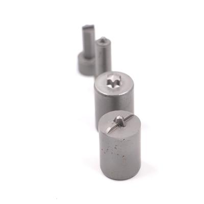 China Gray TiCN Coated HSS Punch Pin M2 M35 M42 Customized for Cold Heading Bolts Nuts for sale