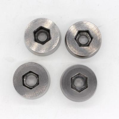 China Cold Heading Hex Tungsten Carbide Nut Forming Die for Bolt Manufacturing with J64-J165 Machine Compatibility for sale