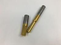 China M2 M42 TiN Coated Blinder Mold Guide Pins and Bushings Straight Punch Pin 3mm for sale