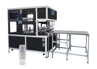China Semi Auto Empty Bottle Packing Machine For Small Vials And 20L Large Mouth Bottles for sale