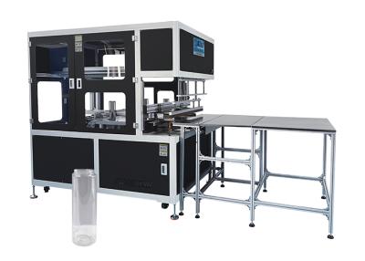 China Semi Auto Empty Bottle Packing Machine For Small Vials And 20L Large Mouth Bottles for sale