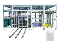 China 5000BPH Full Automatic Empty Bottle Depalletizer Seasoning Bottle Palletizing Machine for sale