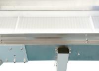 China Reinforced Edge Flash Scrap Handling Horizontal Conveyor Stainless Steel for sale