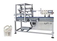 China Weighing And Leak Testing Machine For Engine Oil Bottle 500ml 2500bph for sale