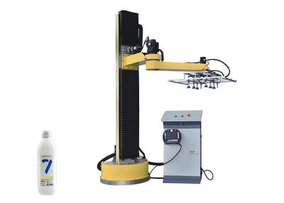 China 4 Axis Rotary Bagged Plastic Bottle Palletizer 3500W Bottle Palletizer Machines for sale