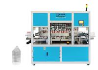 China Auto Empty Bottle Handle Applicator Fully Continuous Operation For 5L Bottles for sale