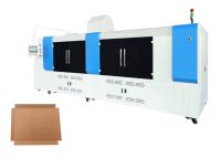China Empty Bottle Cardbaoard Tray Packaging Machine 220V Fully Automatic for sale