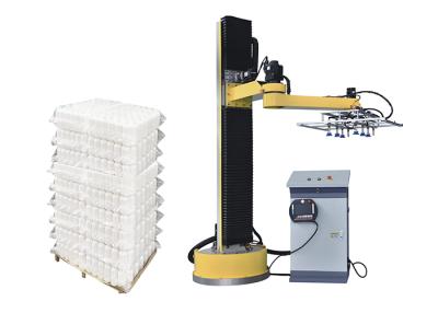 China Automatic Bagged Plastic Bottle Palletizer Equipment For 2.5 Meter High Stacking for sale