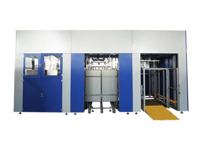 China 1L 5000BPH Fully Auto Paper Tray Palletizer Machine For Empty Bottles for sale