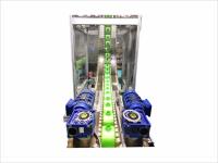 China Clamping And Lifting Chain Flexible Conveyor For Empty Plastic Bottles 16.48m/min for sale