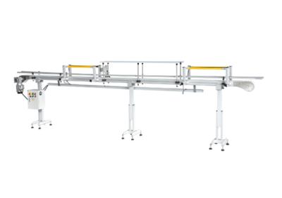 China 85mm Width Flexible Plastic Bottle Chain Conveyor Machine Modular Structure for sale