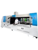 China Low-power PLC Integrated Control Fully Automatic Empty Bottle Packaging Machine for sale