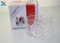 China Makeup Organizer Acrylic Box , Clear Acrylic Lipstick Organizer For Brushes / Skincare for sale