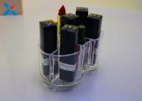China Makeup Organizer Acrylic Box , Clear Acrylic Lipstick Organizer For Brushes / Skincare for sale