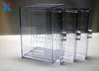 China Home Acrylic Jewelry Organizer Clear Acrylic Jewelry Box Organizer For Watches / Bracelets for sale