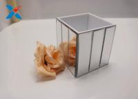 China High Grade Clear Acrylic Box Display Cases , Mirror Acrylic Boxes For Flowers for sale