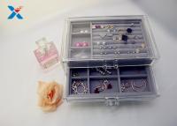 China Layer Customized Acrylic Makeup Drawer Organizer / Acrylic Storage Organizer for sale