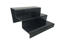 China 3 Tier Acrylic Display Rack , Acrylic Counter Display Stands Good Chemical Resisdence for sale