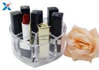 China Makeup Organizer Acrylic Box , Clear Acrylic Lipstick Organizer For Brushes / Skincare for sale