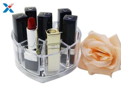 China Makeup Organizer Acrylic Box , Clear Acrylic Lipstick Organizer For Brushes / Skincare for sale