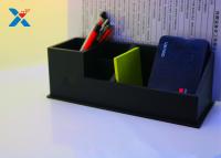 China Desktop File Acrylic Desk Organizer For Pencil / Documents Storage for sale