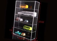 China 5 Layer Clear Acrylic Display Stands Airplane Cars Model Storage Rack Customised for sale