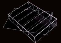 China 5 Layer Clear Acrylic Display Stands Airplane Cars Model Storage Rack Customised for sale