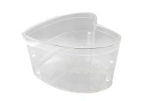 China Gifts Packing Square Acrylic Box , Luxury Love Heart Shape Acrylic Box For Roses for sale