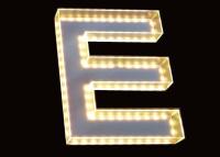 China Custom Letter Acrylic Favor Boxes With Led Acrylic Display Case For Wedding for sale