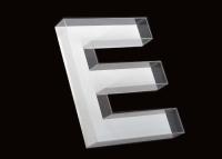 China Custom Letter Acrylic Favor Boxes With Led Acrylic Display Case For Wedding for sale