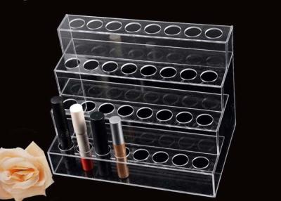 China 4 Floor Acrylic Display Stands Holder Plexiglass Lip Gloss Display Environment - Friendly for sale