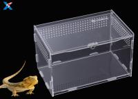 China Customized Clear Acrylic Furniture , Acrylic Reptile Box OEM / ODM Available for sale