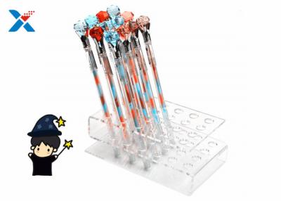 China Eyebrow Pencil Acrylic Display Rack Desktop Acrylic Pen Holder Recyclable for sale