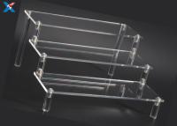 China Clear Acrylic Jewelry Organizer / Three Layer Acrylic Makeup Organizer for sale