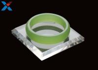 China Custom Shape Acrylic Display Stands / Clear Plexiglass Jewelry Display for sale