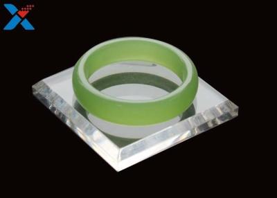 China Custom Shape Acrylic Display Stands / Clear Plexiglass Jewelry Display for sale
