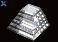 China Custom Shape Acrylic Display Stands / Clear Plexiglass Jewelry Display for sale