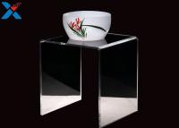 China Jewelery Necklace Acrylic Display Stands Clear Plexiglass Display Table for sale