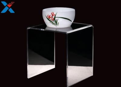China Jewelery Necklace Acrylic Display Stands Clear Plexiglass Display Table for sale
