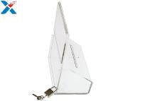 China Custom Clear Acrylic Sign Holders Transparent Election Ballot Box With Lock for sale