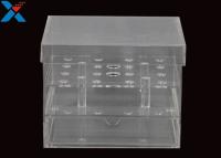 China Clear Acrylic Flower Case Recyclable, High Grade Acrylic Rose Box With Drawer for sale