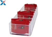China Customized Acrylic Makeup Organiser For Tea Storage Box / Coffee Holder for sale
