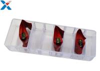 China Customized Acrylic Makeup Organiser For Tea Storage Box / Coffee Holder for sale