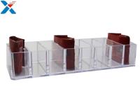 China Customized Acrylic Makeup Organiser For Tea Storage Box / Coffee Holder for sale