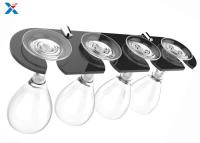 China Eco - Friendly Acrylic Display Rack Straight Acrylic Wine Glass Holder Non - Toxicity for sale