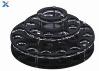 China Round Acrylic Wine Glass Rack , Perspex Wine Rack Environmentally Friendly for sale